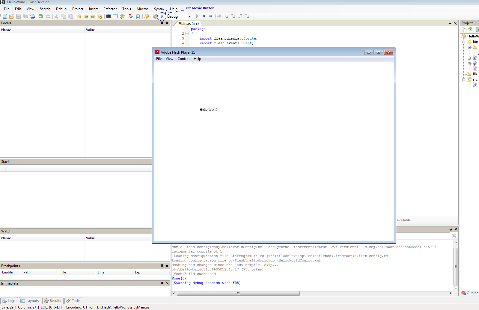 FlashDevelop: A Must-Have for Flash Developers – Greg McLeod
